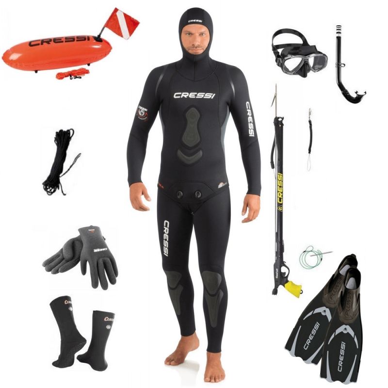 Komplettes Cressi-Anfänger-Speerfischen-Paket · Surf und Ski // Surfline