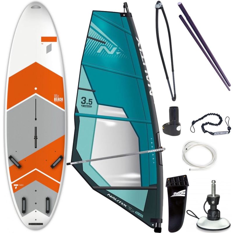 Tahe Beach + Nautix X-move rig - komplet windsurfer · Surf und Ski // Surfline